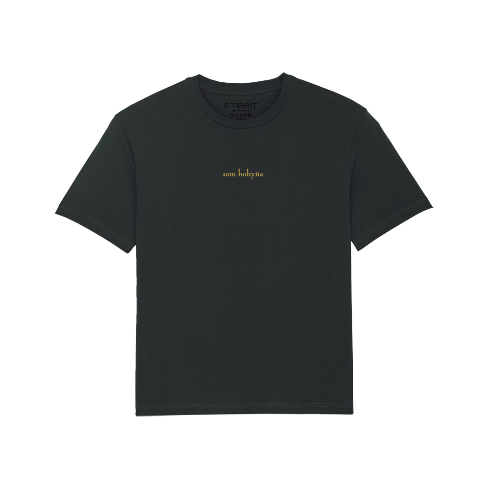 Tričko Som Bohyňa s metalickou výšivkou - MERCH