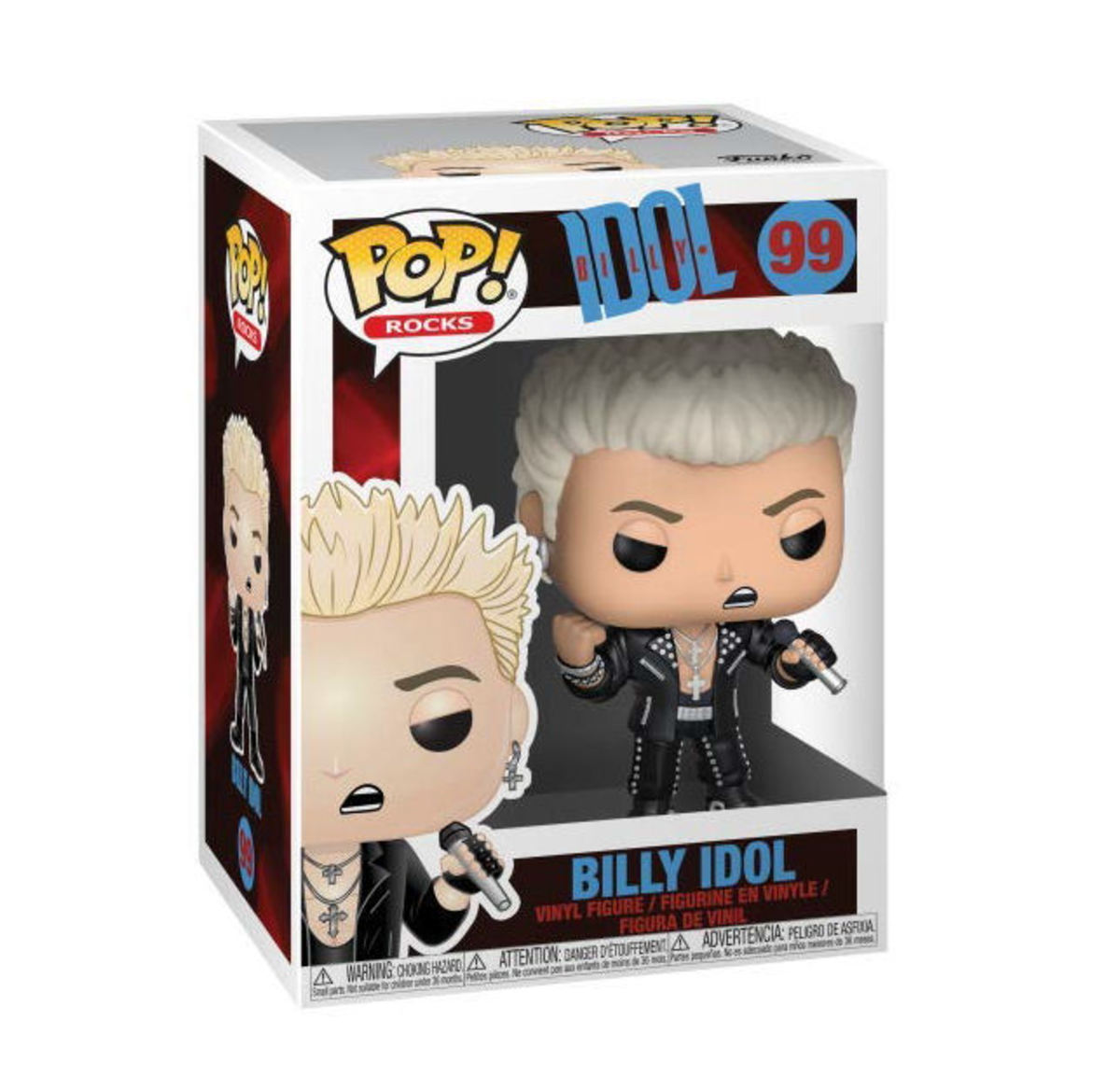 Figúrka Billy Idol POP! Rocks Vinyl Figure Billy Idol - Billy Idol ...
