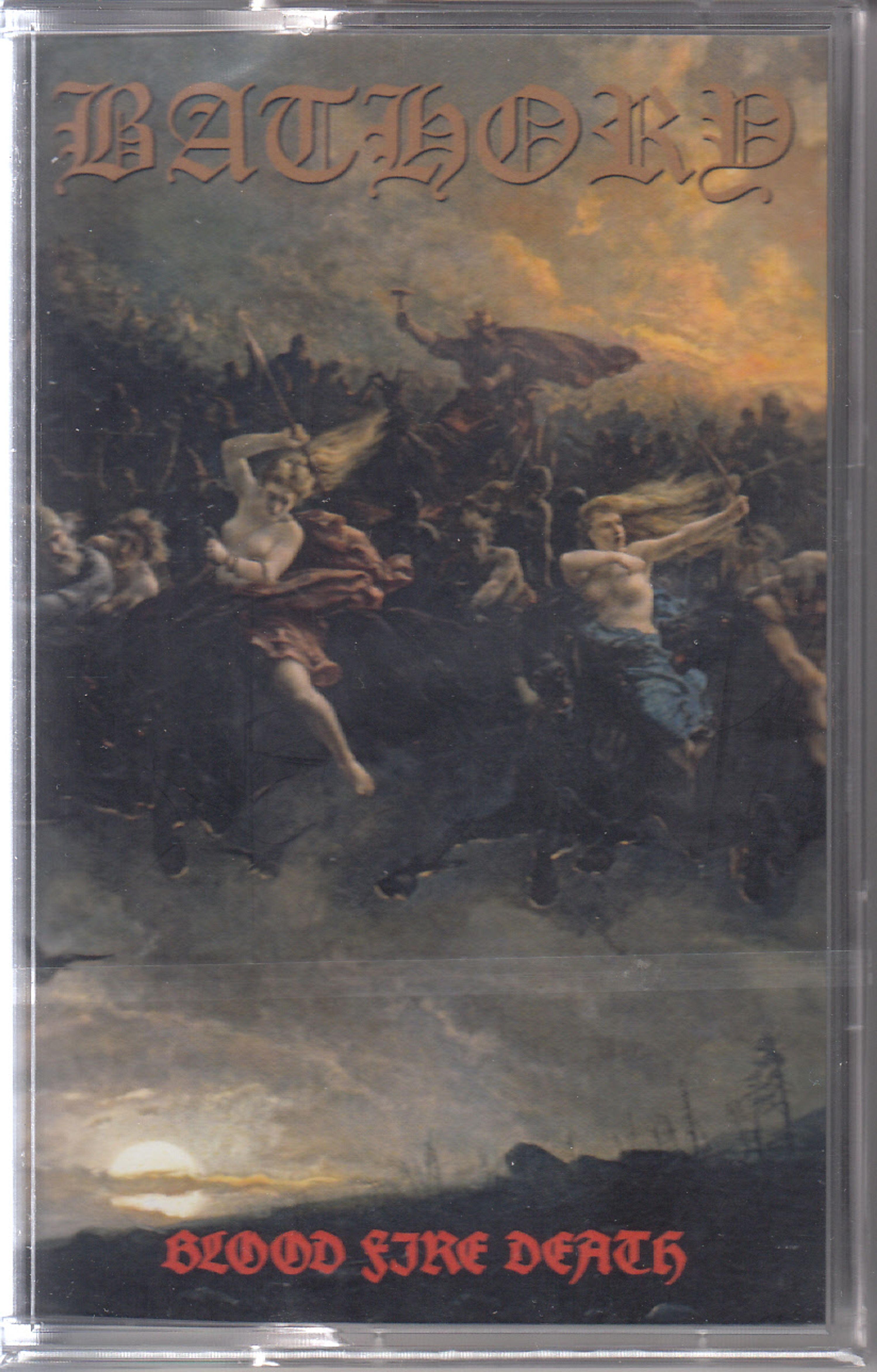 Kazeta Blood Fire Death - Bathory | RUKAHORE SHOP