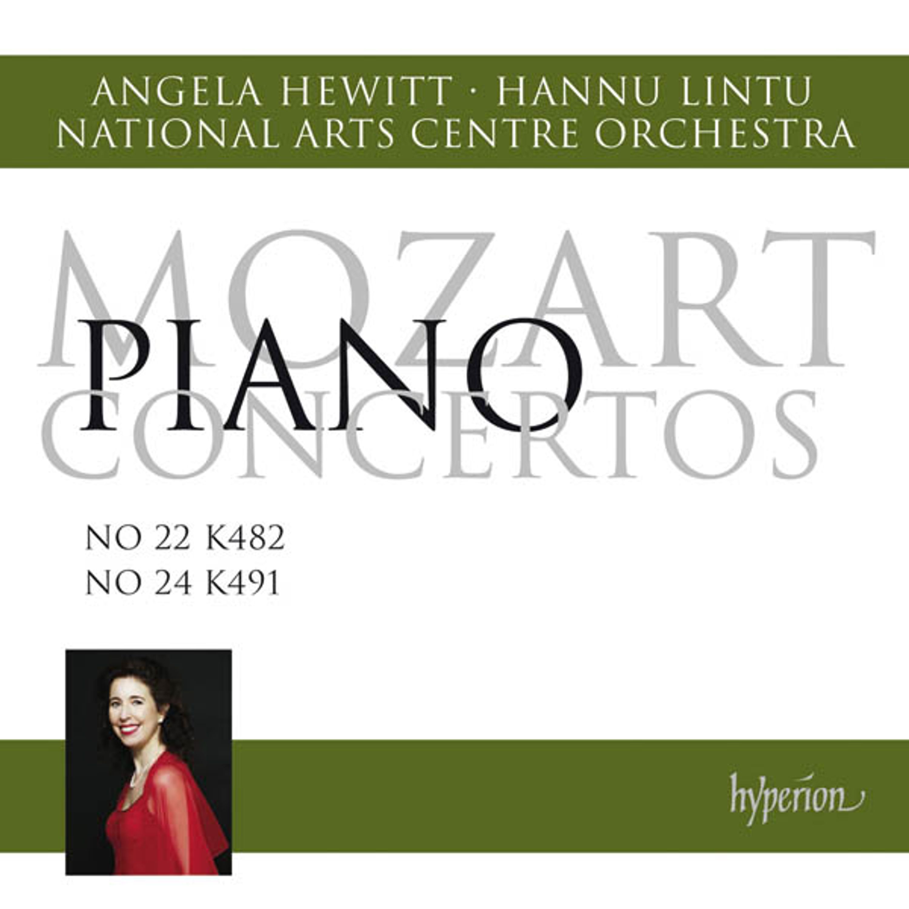 CD MOZART: PIANO CONCERTOS NOS 22 & 24 - Angela Hewitt | RUKAHORE SHOP
