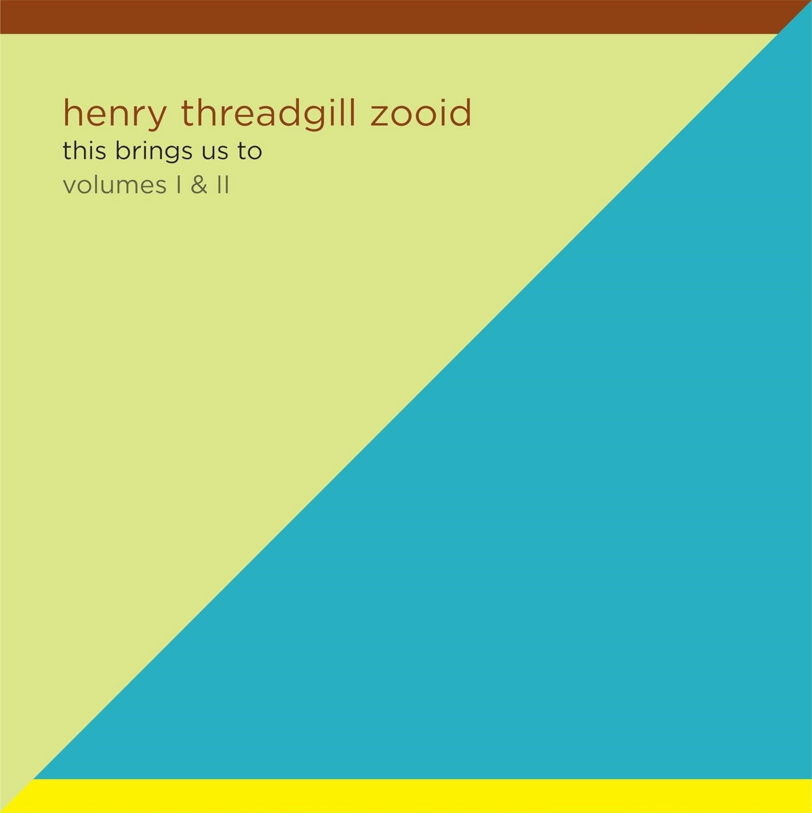 Vinyl THIS BRINGS US TO - VOLUMES I & II - Henry Threadgill & Zooid ...