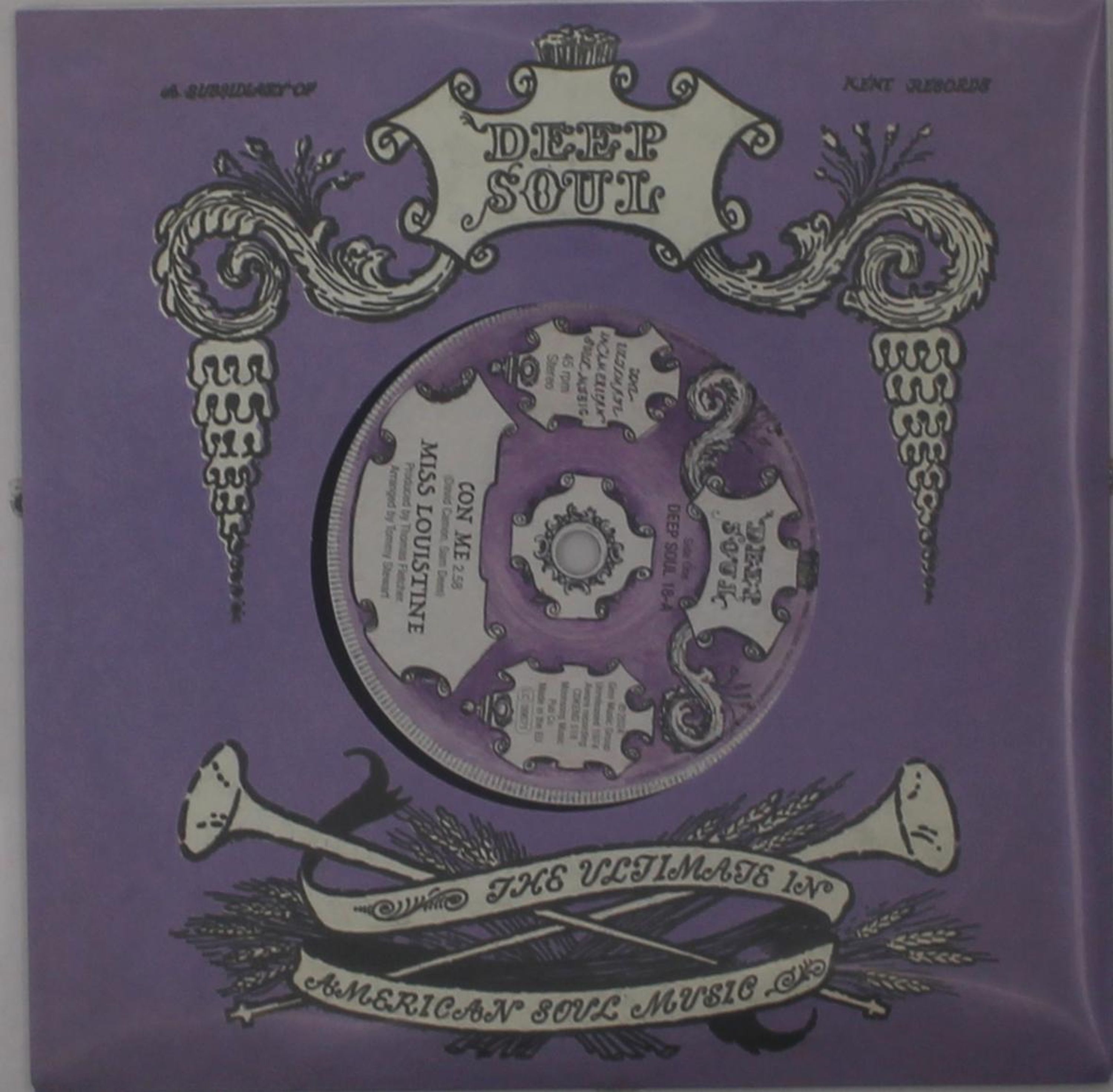 Vinyl 7-CON ME / CON ME - Sam Dees | RUKAHORE SHOP