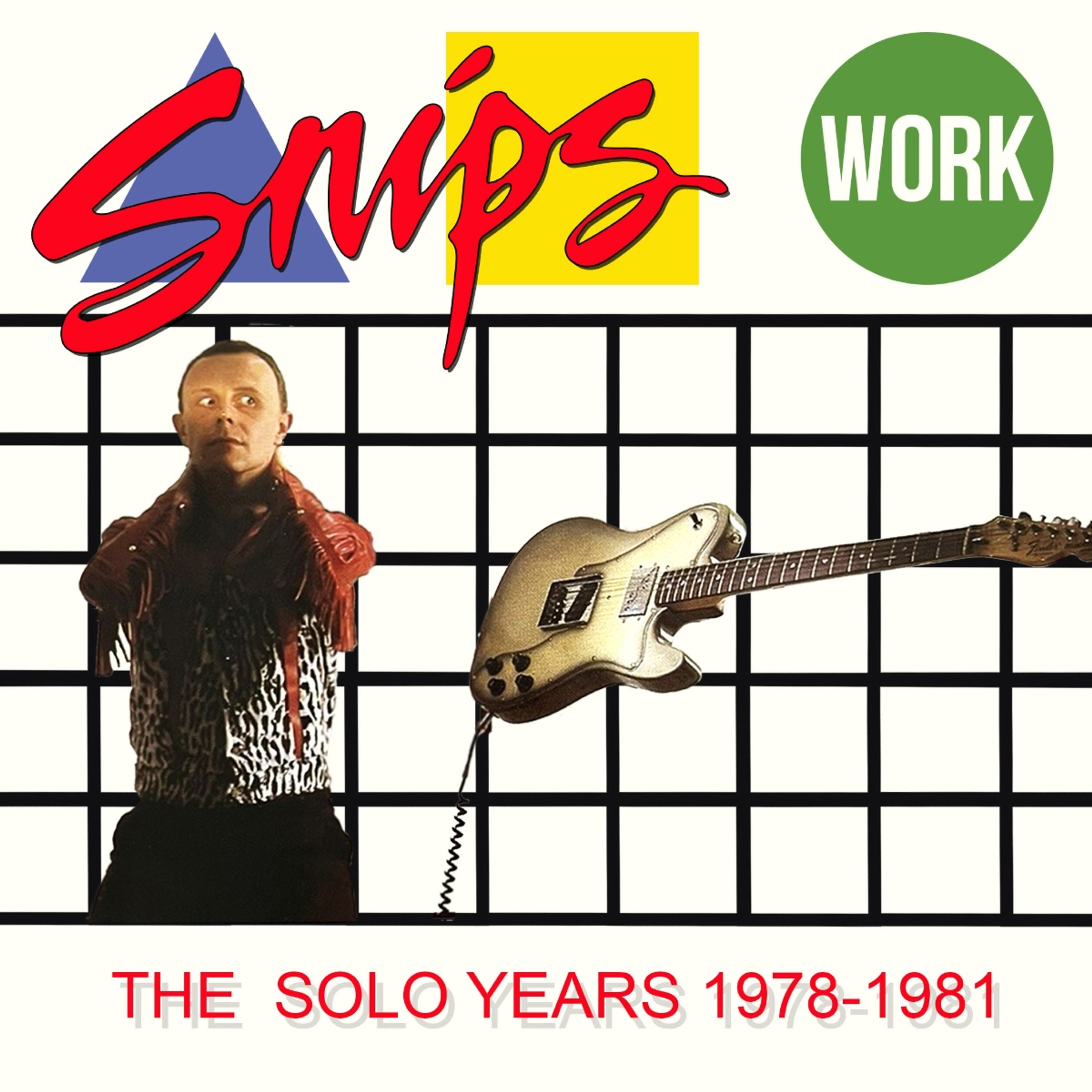 CD WORK - THE SOLO YEARS 1978-1981 - Stephen W. Parsons | RUKAHORE SHOP