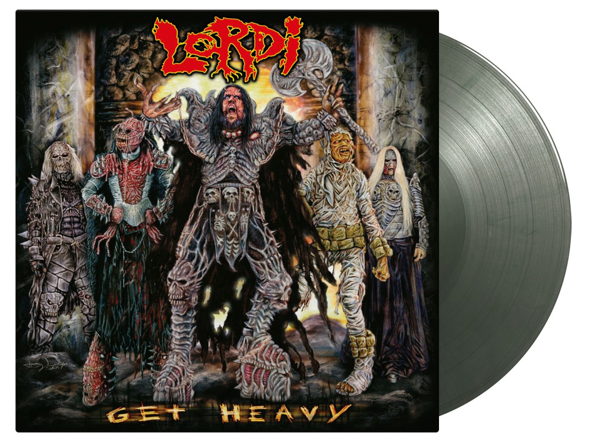 Lordi - Vinyl Get Heavy (Silver & Dark Green Marbled Vinyl) - RUKAHORE SHOP