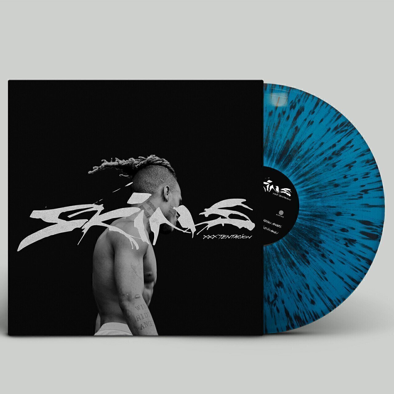 Vinyl Skins (Blue Splatter Vinyl) - Xxxtentacion | RUKAHORE SHOP